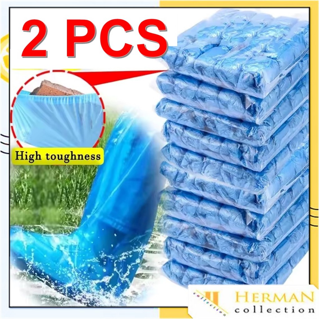 Jual HC Sarung Sepatu Plastik Anti Hujan Dan Banjir Rain Cover Shoes ...