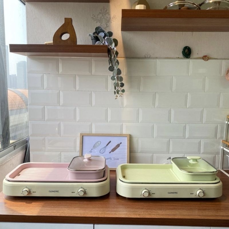 Jual Clovertec 3 in 1 electric Grill, Hotpot n Fry | Shopee Indonesia