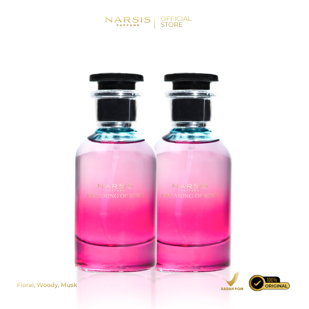 Jual NARSIS Dreaming Of Rose Eau de Parfume 2 PCS | Shopee Indonesia