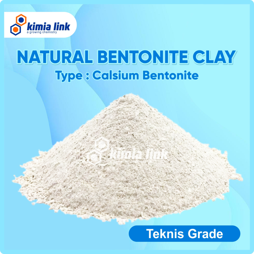 Jual Natural Bentonite Clay 1Kg ( Calsium Bentonite ) / Kalsium ...
