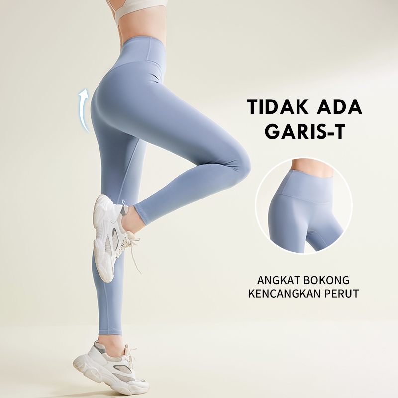 Jual Legging celana olahraga wanita Panjang Highwaist Jumbo Premium celana senam wanita aerobic ...
