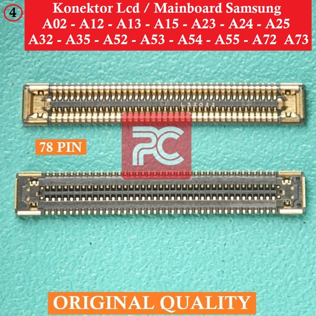 Jual Konektor LCD Samsung A02/A12/A13/A15/A23/A24/A25/A32/A34/A35/A52 ...