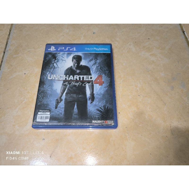 Jual KASET PS4 UNCHARTED 4 DAN MINECRAFT | Shopee Indonesia