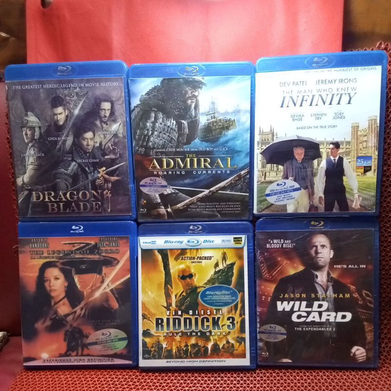 Jual BLU-RAY DISC ORIGINAL Film A C T I O N ...FULL HD 1080 25 GB..Bebas pilih judul yang di ...