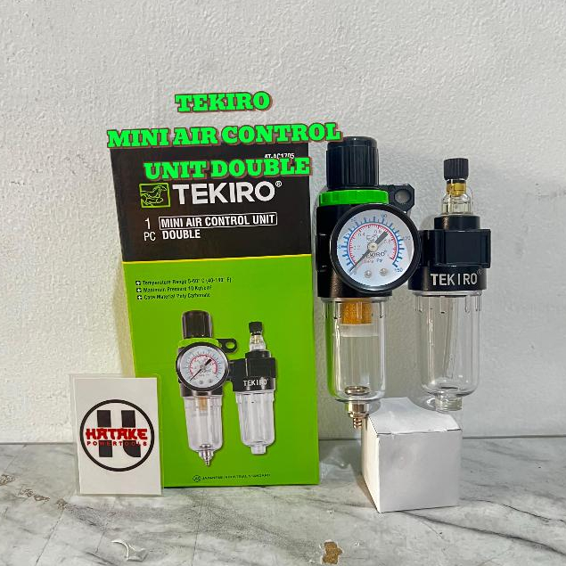 Jual TEKIRO MINI AIR CONTROL UNIT DOUBLE SARINGAN AIR KOMPRESOR FILTER ...