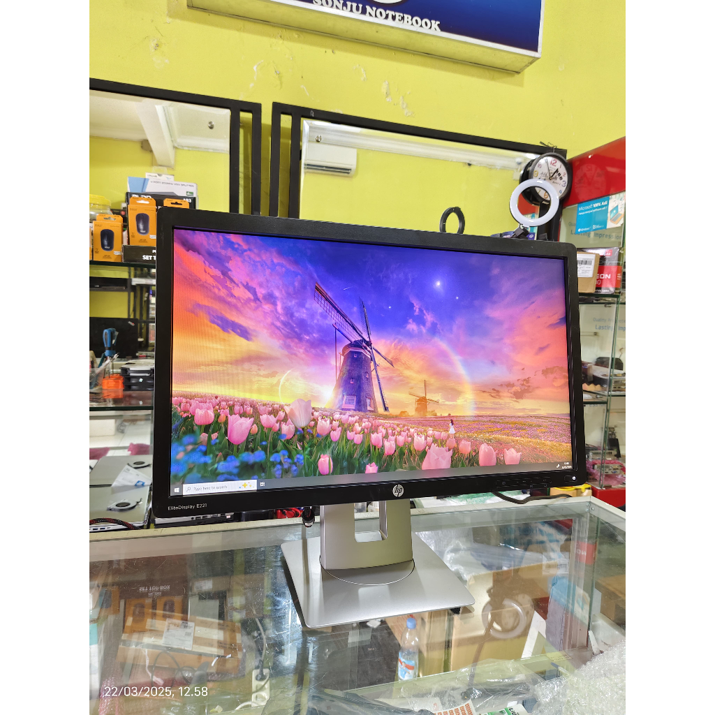 Jual Monitor LED Wide HP 22 inch E221 Fullhd | Shopee Indonesia