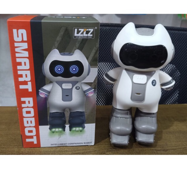 Jual Mainan Smart Robot Dancing Space Robot Pintar Menari Led | Shopee ...