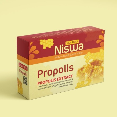 Jual Sabun Mandi Niswa Propolis Ampuh untuk Jamur Bakteri dan Virus ...