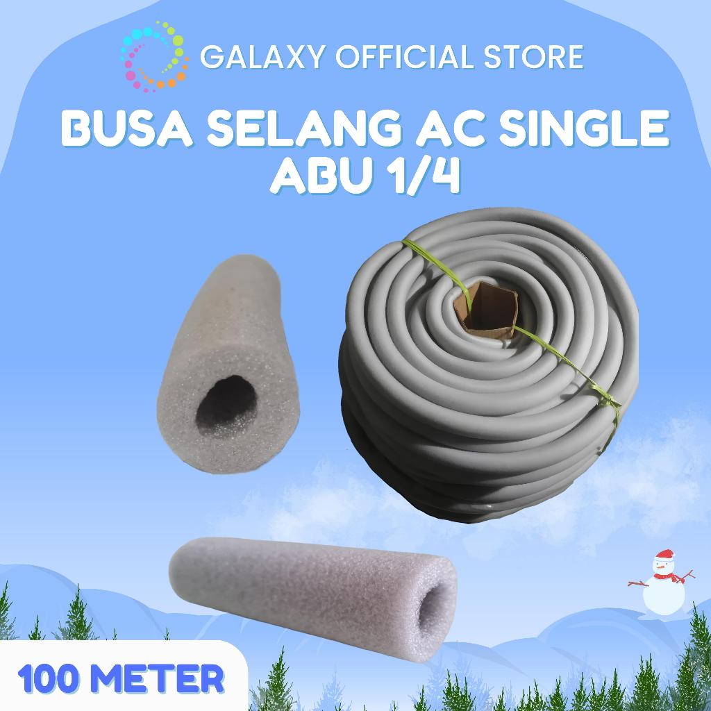 Jual Busa AC Single Abu 1/4 (100 Meter) | Shopee Indonesia