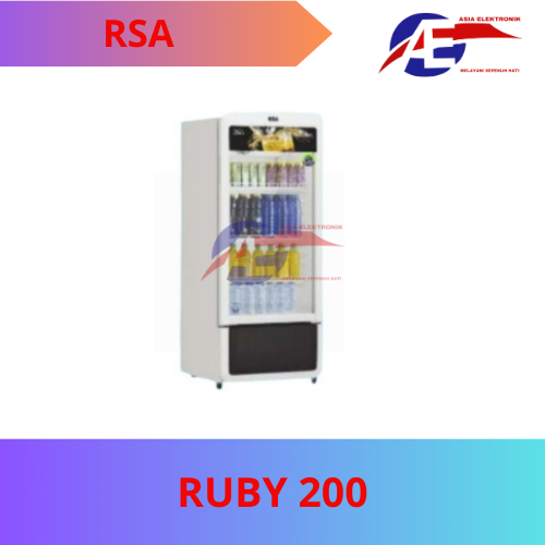 Jual Showcase RSA Ruby 200 | Showcase 200L | Shopee Indonesia