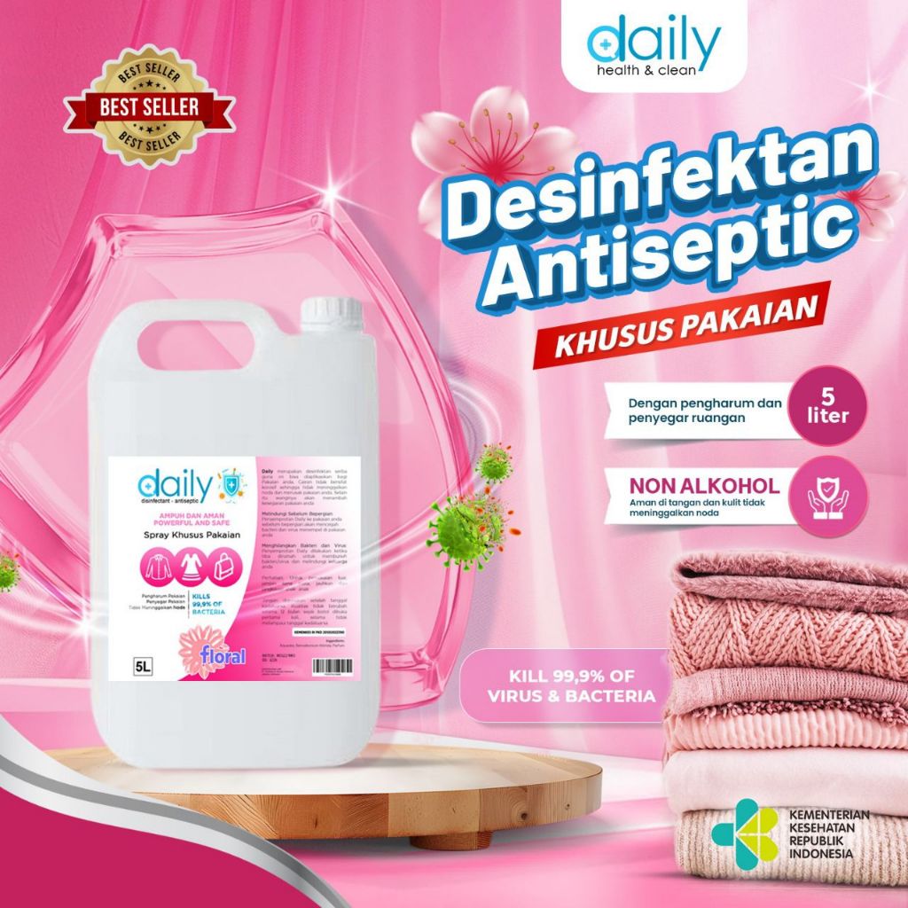 Jual DESINFEKTAN FABRIC SPRAY ANTISEPTIC KHUSUS UNTUK PAKAIAN ...