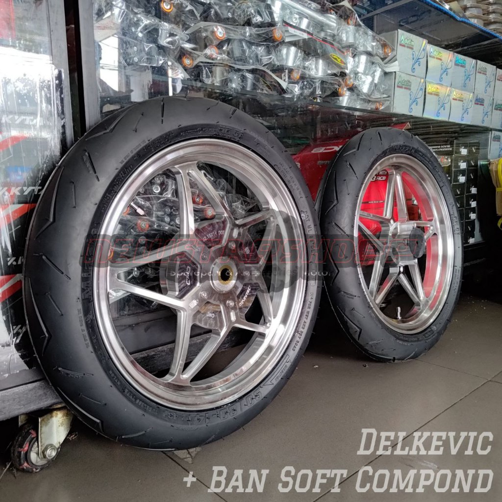 Jual Paketan Velg Velek Pelek Racing Delkevic DND Bintang x1 Kspeed M8 ...