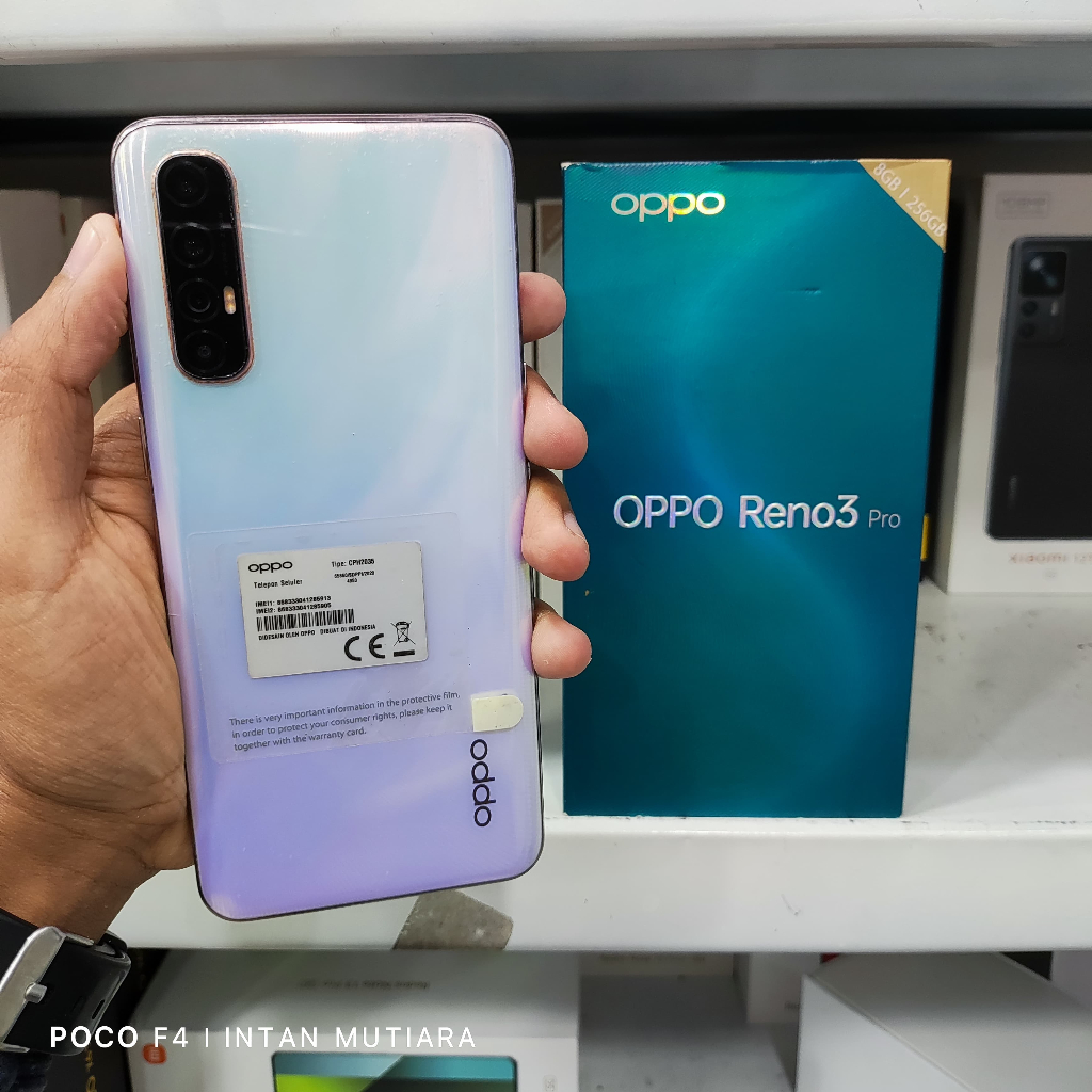 Jual Oppo Reno 3 Pro Ram 8GB Rom 256GB ( Second ) | Shopee Indonesia