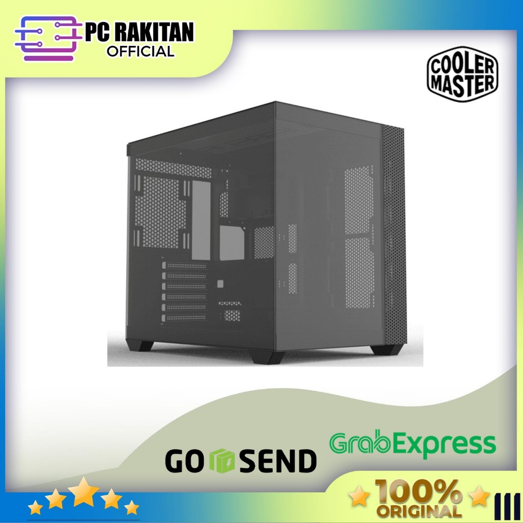 Jual COOLER MASTER CASE PC ATX CD600 MID TOWER (3X 140MM SICKLEFLOW ...