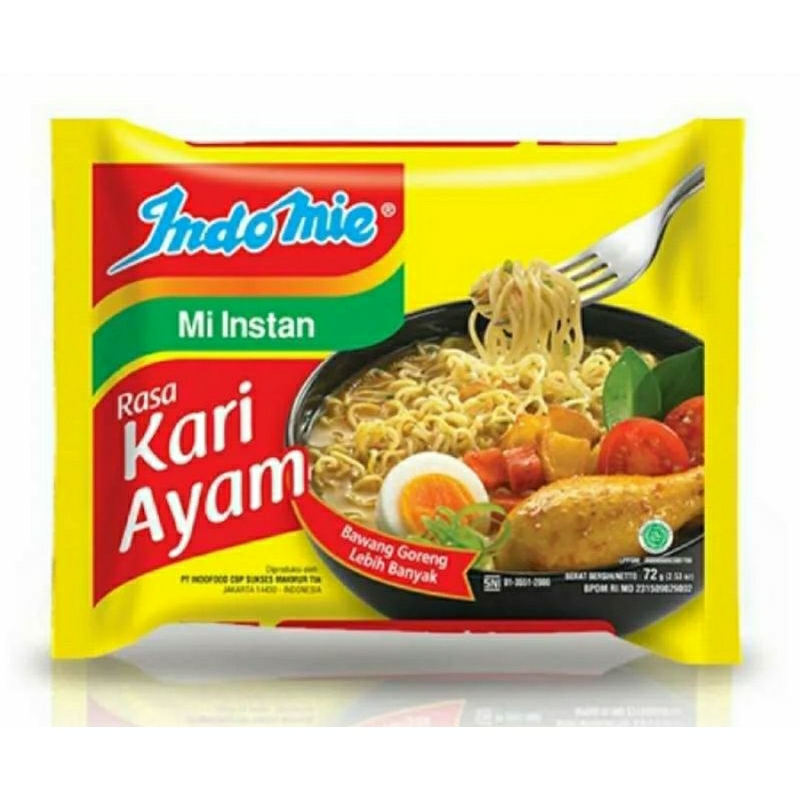 Jual INDOMIE KARI AYAM 1 DUS ISI 40 PCS | Shopee Indonesia