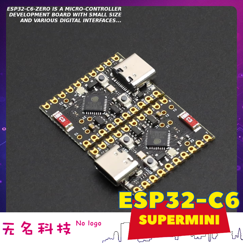 Jual NOLOGO ESP32-C6 SUPERMINI DEVELOPMENT BOARD MICROCONTROLLER WIFI BLUETOOTH ESP32 C6 ...