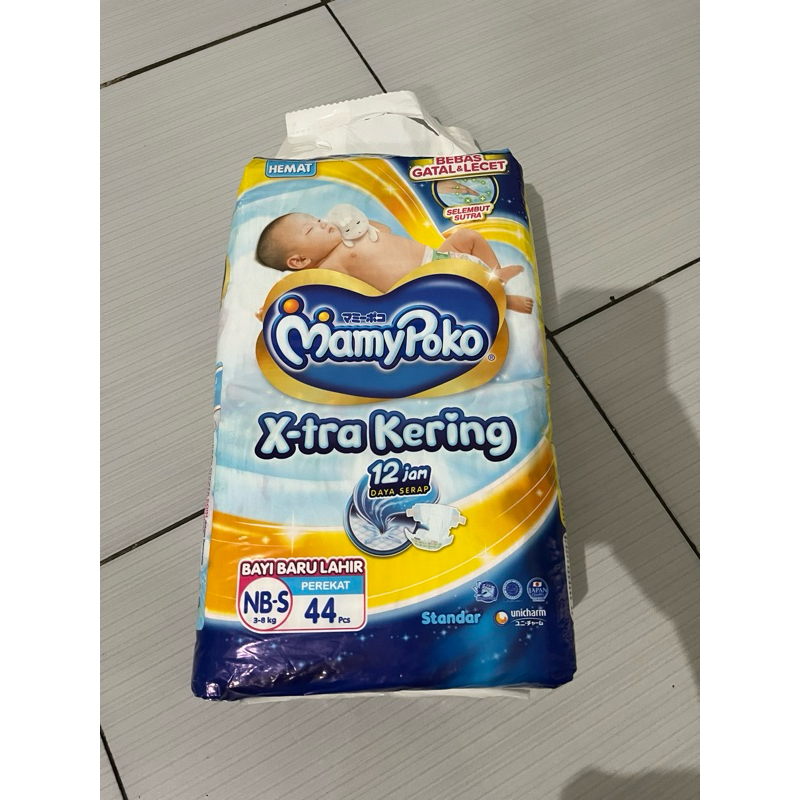 Jual Pampers Mamy poko Ukuran NB perekat(Dijual Karena Salah Ukuran ...