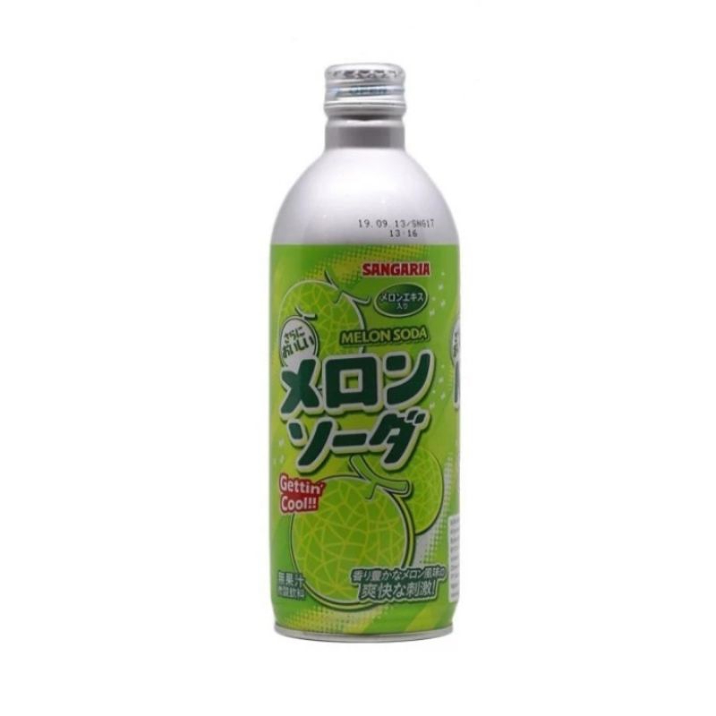 Jual Sangaria Ramune Melon Soda 500 ml exp 06/2025 | Shopee Indonesia
