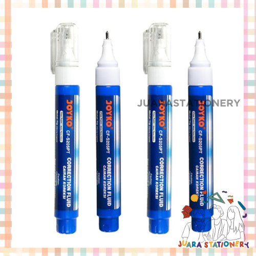 Jual (65) Correction Fluid Joyko CF-S205PT / Tip Ex Cairan Koreksi Tip ...