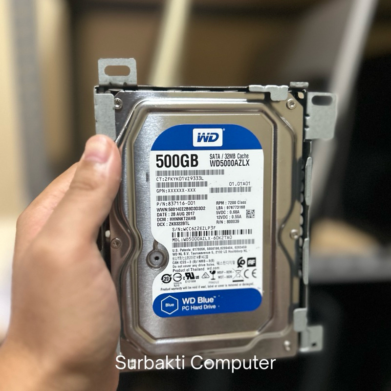 Jual HARDDISK HDD PC 500GB SENTINEL 100% ORIGINAL | Shopee Indonesia