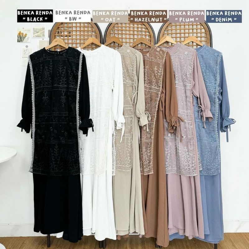 Jual [READY STOCK] BENKA SET TUNIC BY LOCANA LABEL || BENKA SET DRESS ...