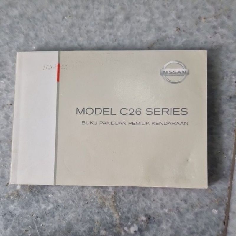 Jual Buku Manual Mobil Nissan Serena ( kode C26 ) | Shopee Indonesia
