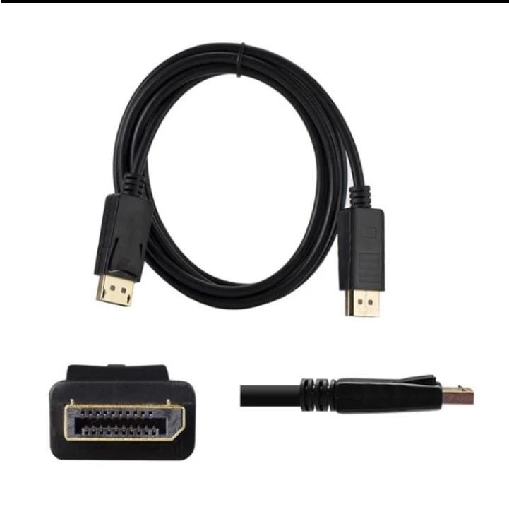 Jual Kabel DP to DP 1.8 Meter DisplayPort Display Port High Speed 4K ...