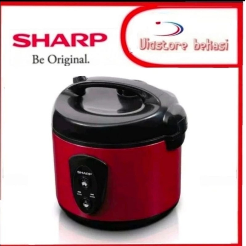 Jual MAGIC COM Sharp 1,8Liter KSN 18MGRD(MERAH) Magic Com / Rice Cooker ...