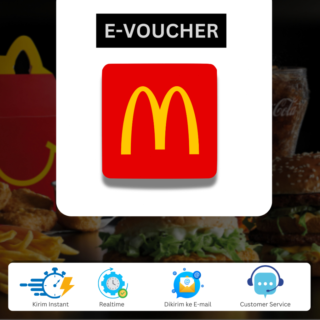 Jual McDonald's E-Voucher - Voucher Digital | Shopee Indonesia
