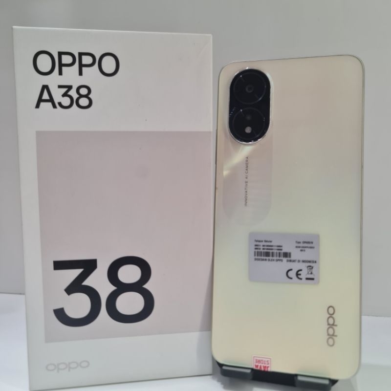 Jual READY OPPO A38 UNIT SECOND ORIGINAL BERGARANSI RESMI INDONESIA ...