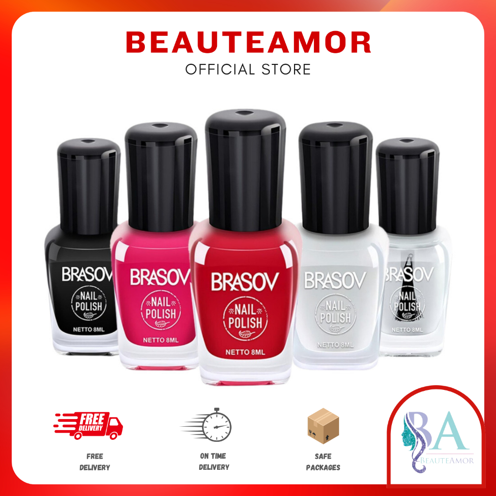 Jual Brasov MIX Kutek Cat Kuku 8 ML No.10 - 116 Kutex Nail Polish ...