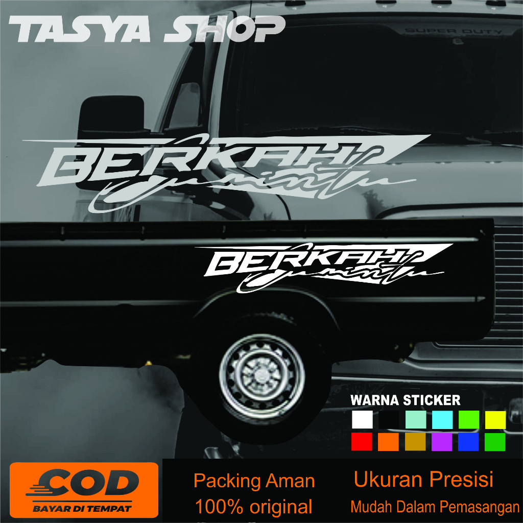 Jual STICKER CUTING BODY L300 SAMPING BERKAH LUMINTU STIKER BISA UNTUK ...