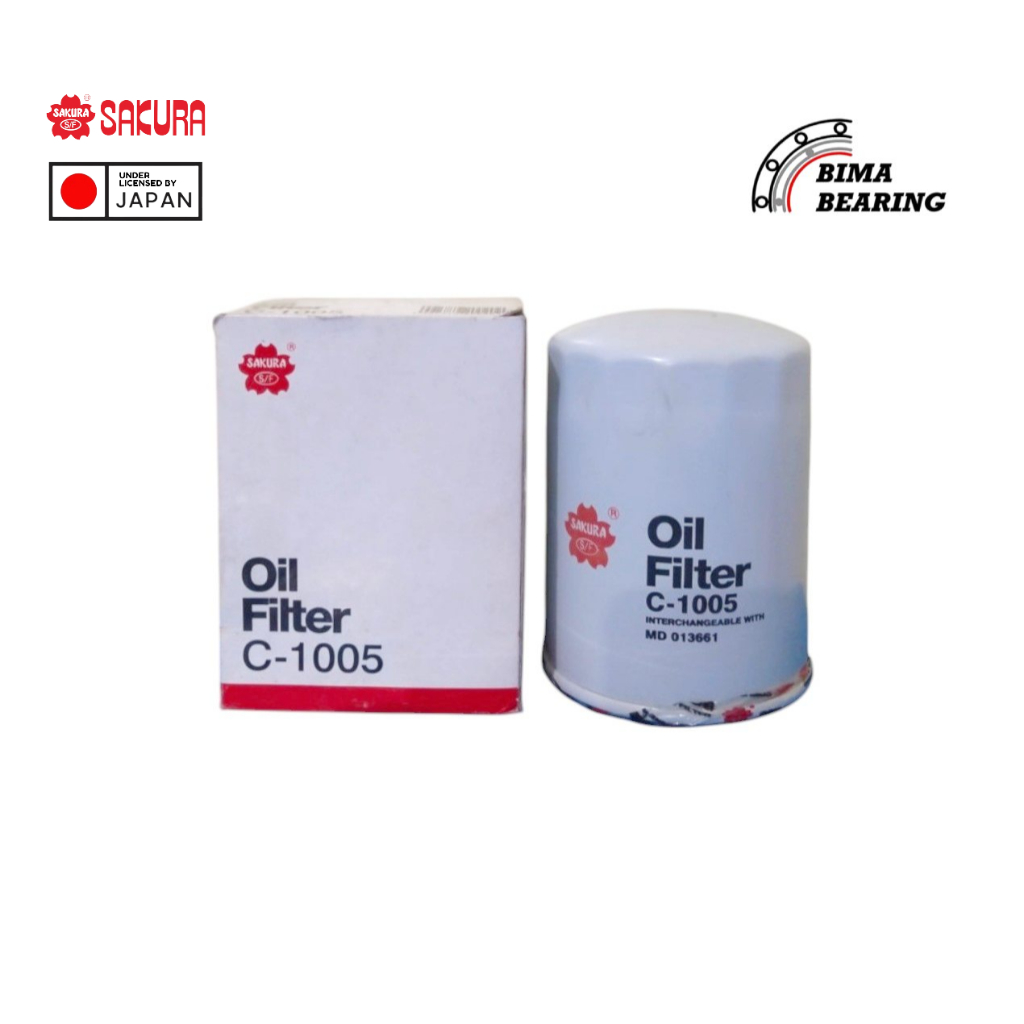 Jual Oil Filter Oli Mitsubishi Colt L300 Diesel 2.3 2300Cc L038 4D55 C ...