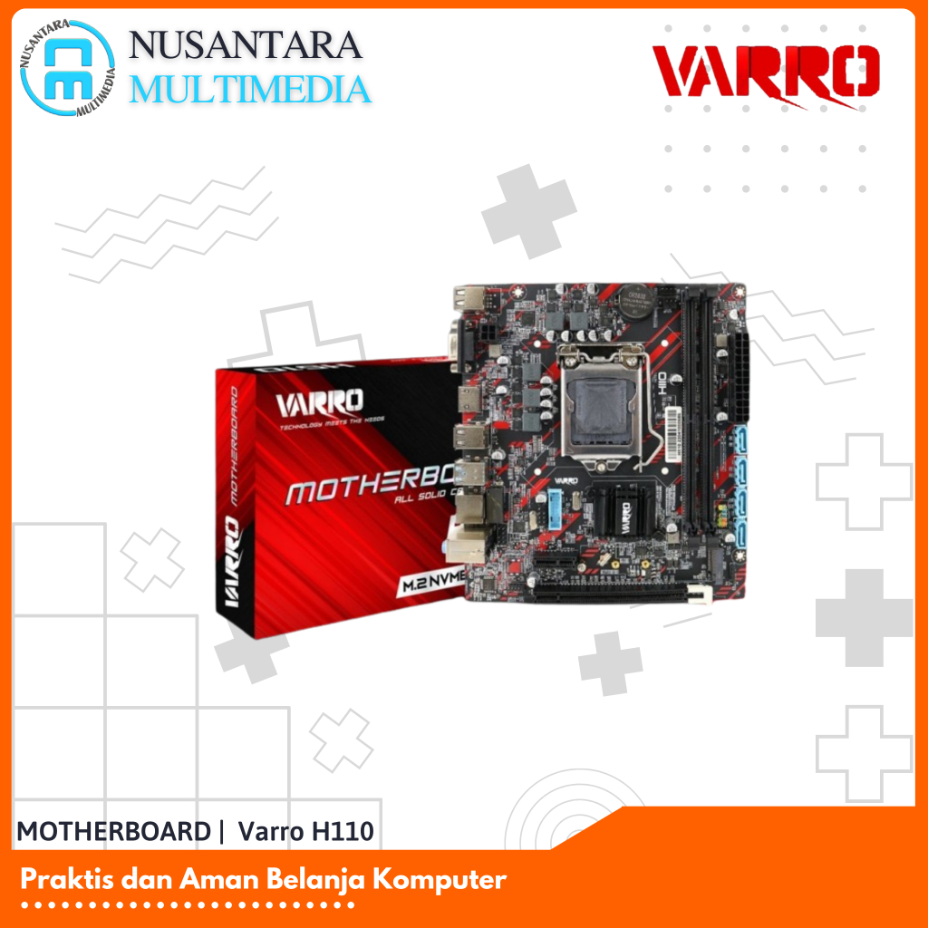 Jual MOTHERBOARD VARRO H110 LGA1151 v1 | Shopee Indonesia