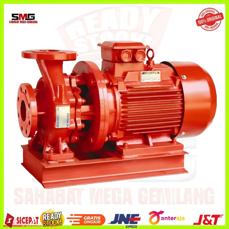 Jual Pompa Air Pompa Booster Pompa Hydrant Fire Pump 3 Phase 3Hp 2Inc ...