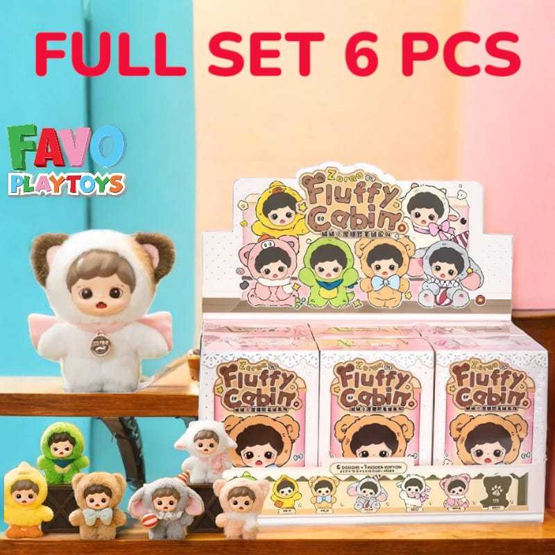 Jual TNT SPACE x Baby Zoraa - Zoraa Fluffy Cabin Series Vinyl Plush ...