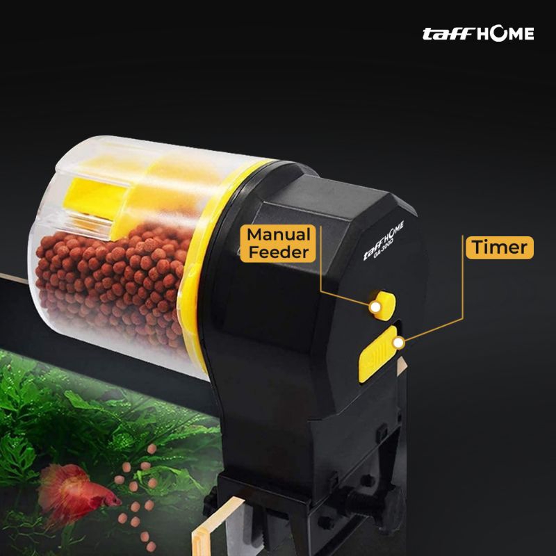 Jual Alat Pemberi Pakan Ikan Otomatis / Dispenser Makanan Makan Ikan ...