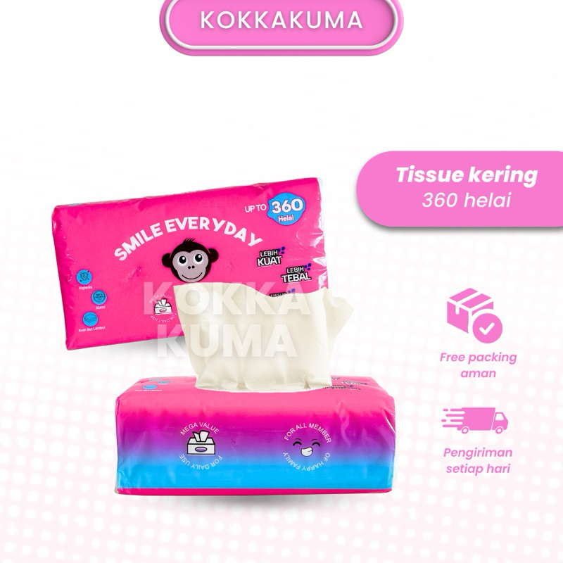 Jual ( KKM ) TITA SOFT Tissue Wajah Pack Murah isi 360 Lembar / Helai ...