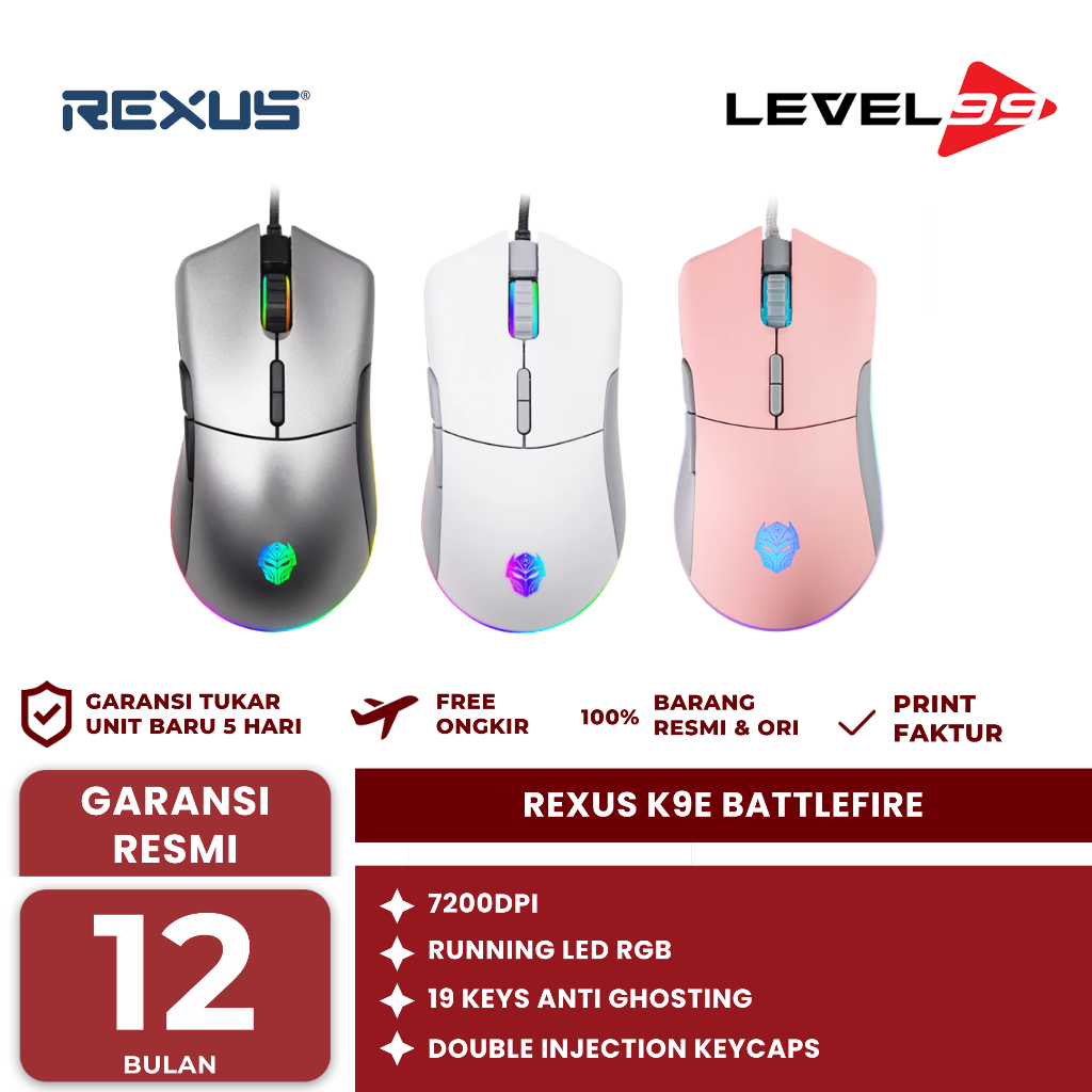 Jual Rexus Mouse Gaming Xierra X15 | Shopee Indonesia