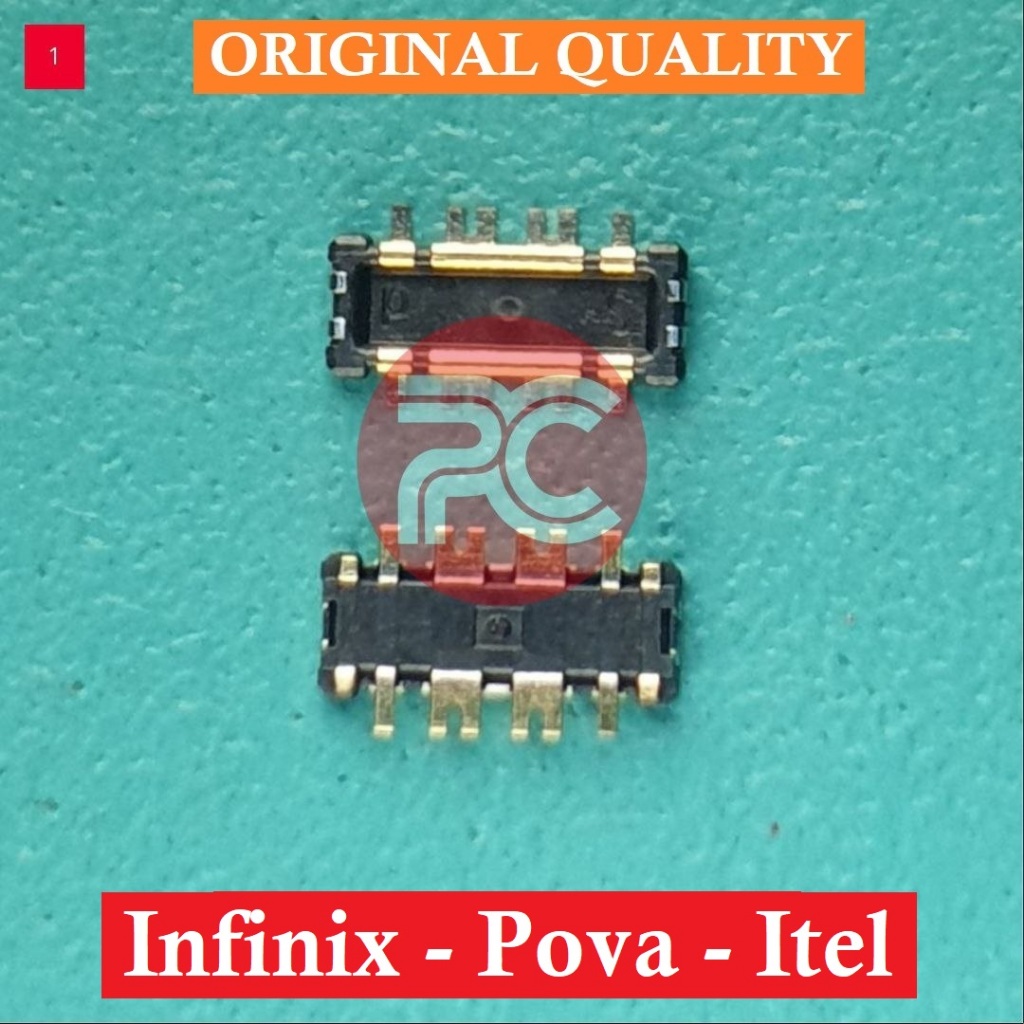 Jual Konektor Baterai Infinix Pova Itel Original Connector Battery Di ...