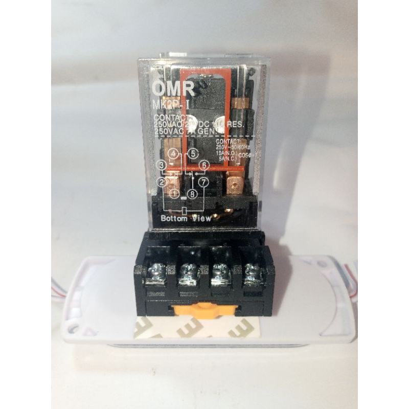 Jual Relay AC MK2P-I (250VAC/28VDC 10A Res |250VAC/7A Gen) | Shopee Indonesia