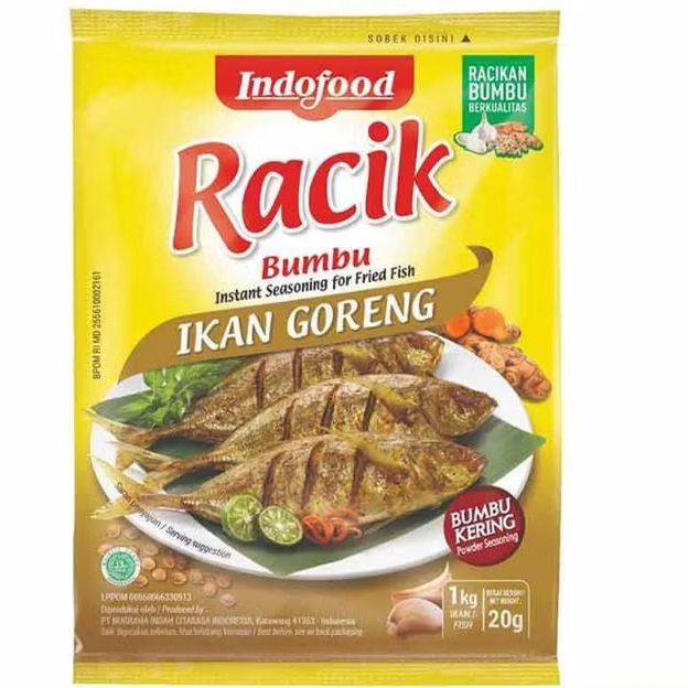 Jual indofood bumbu racik ikan goreng 20g | Shopee Indonesia