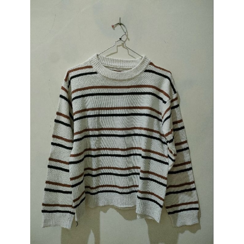 Jual [PRELOVED] knit salur | Shopee Indonesia