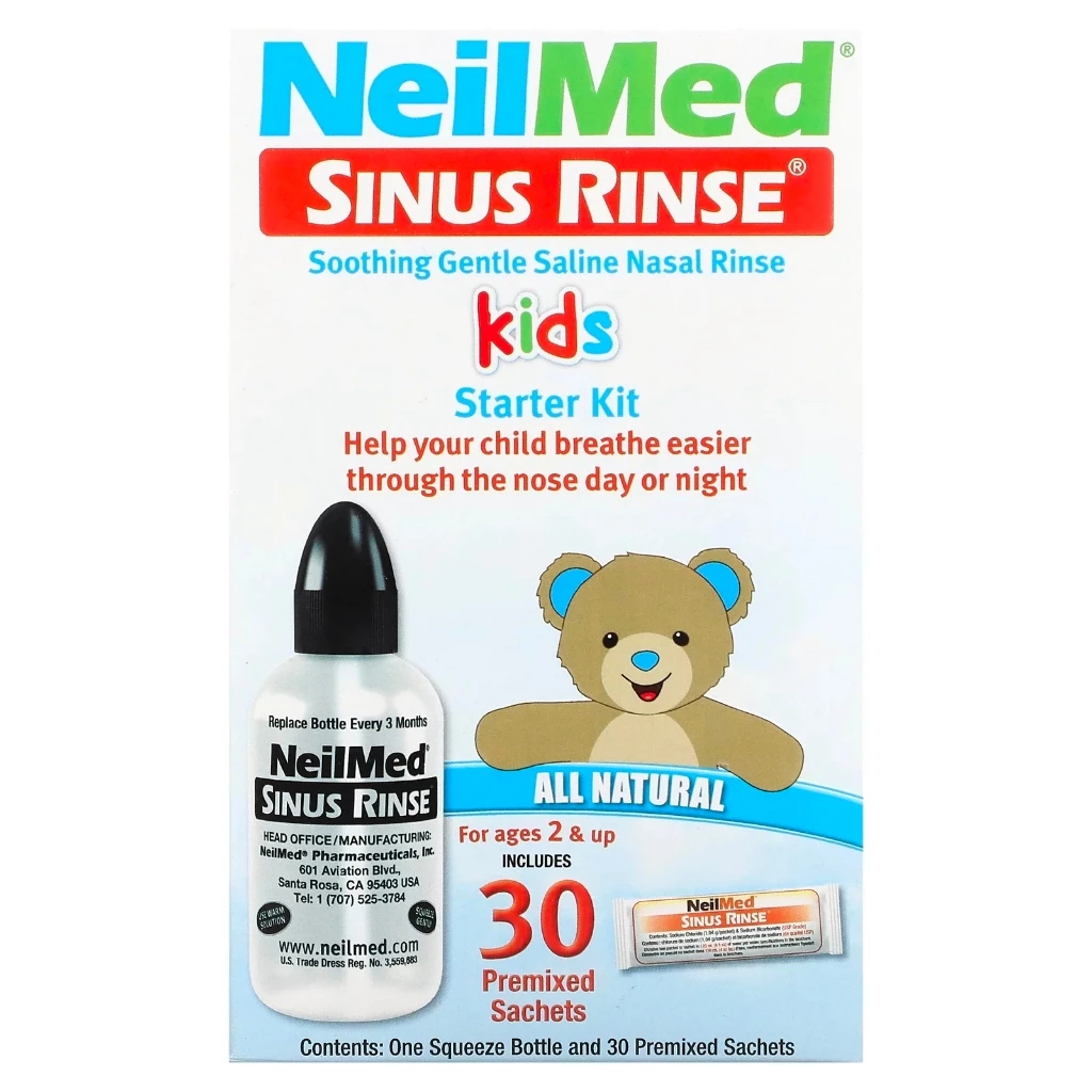 Jual NEILMED SINUS RINSE PEDIATRIC STARTER KIT 30 SACHETS | Shopee ...