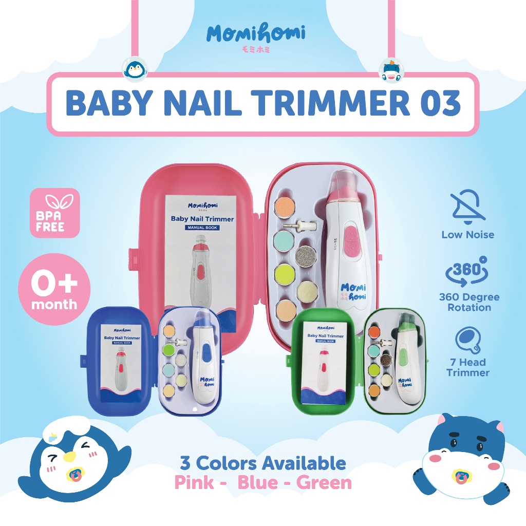 Jual MOMI HOMI AUTHORIZED Baby Nail Trimmer 03 Gunting Kuku Bayi ...