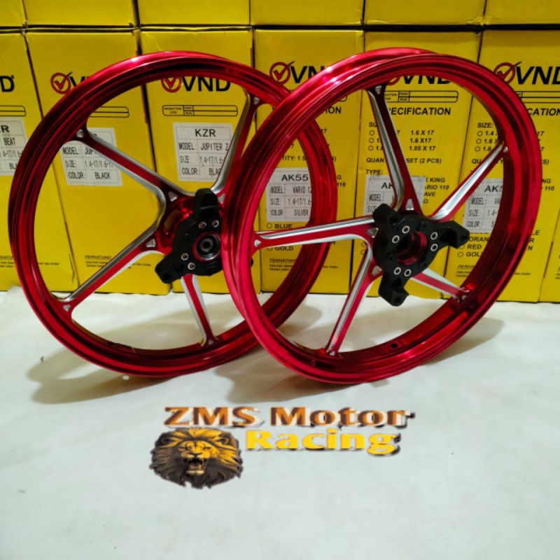 Jual VELG VND AK 55 RING 17 160*17 185*17 ALL NEW YAMAHA NMAX 155 OLD / NEW / TURBO / NEO ...