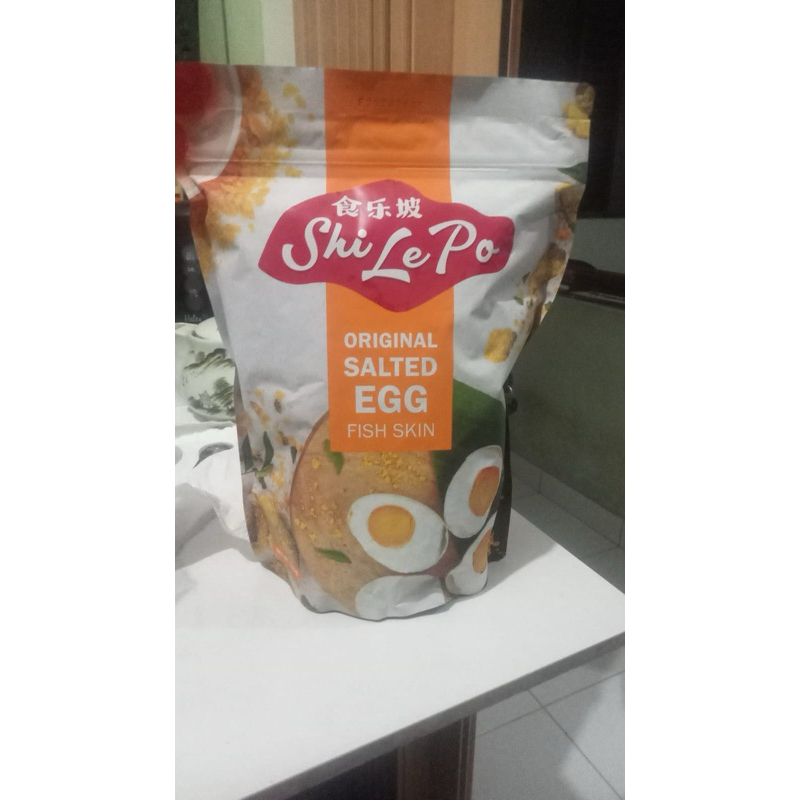 Jual Shi Le Po Original Salted Egg Fish Skin | Shopee Indonesia