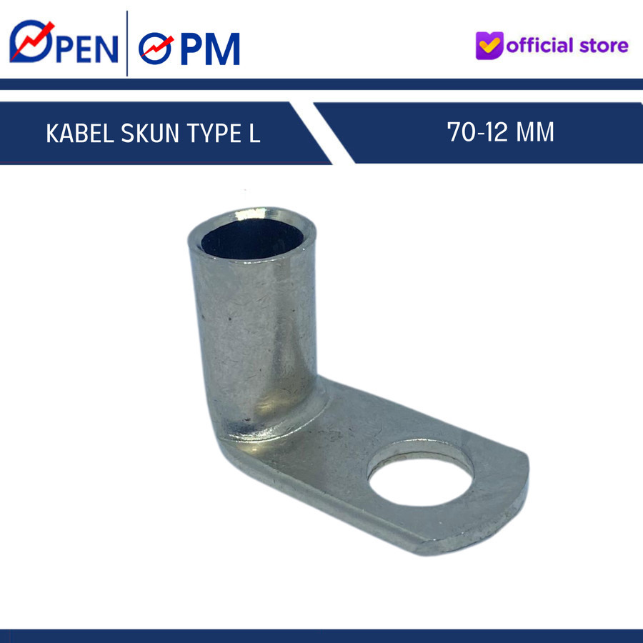 Jual KABEL LUG / KABEL SKUN TYPE "L" 70-12MM PM | Shopee Indonesia