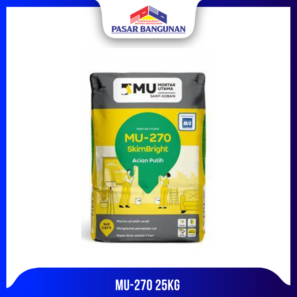 Jual MORTAR UTAMA MU-270 25KG | Shopee Indonesia