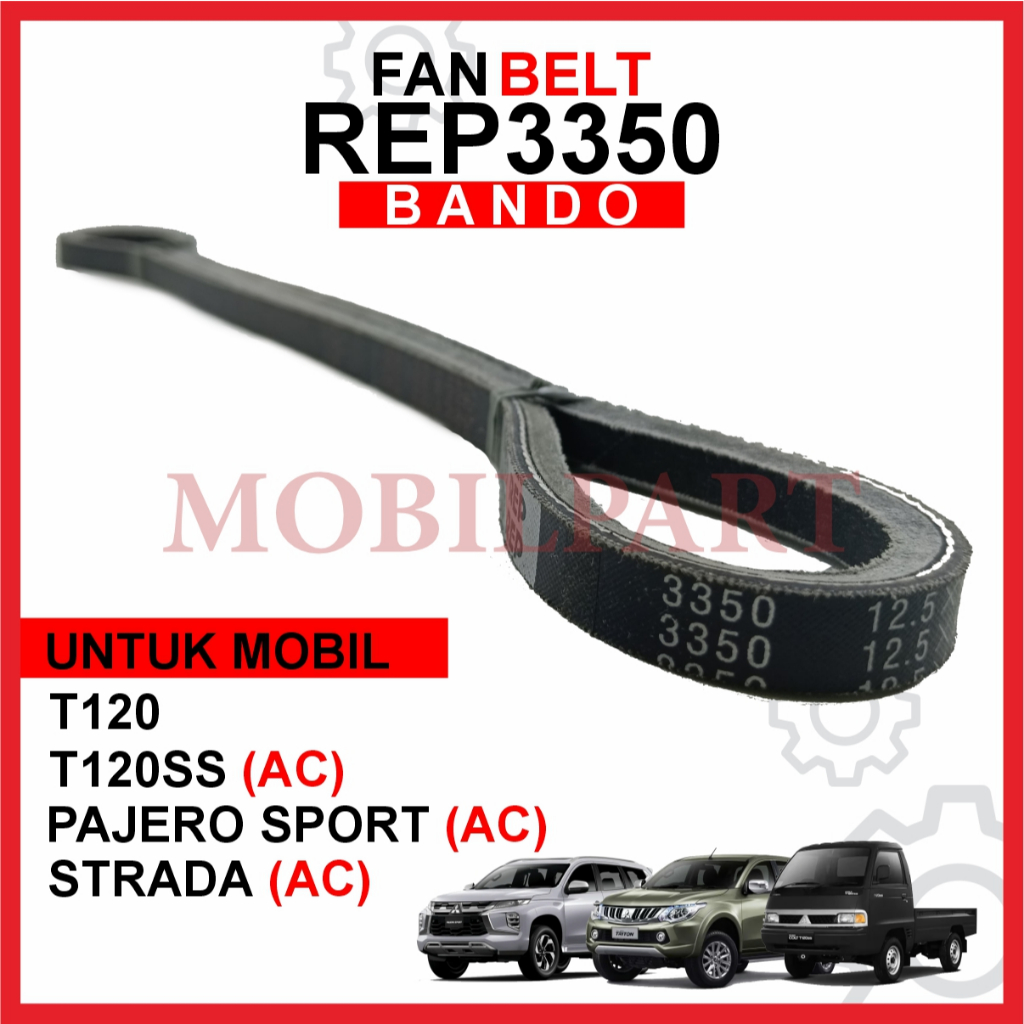 Jual FANBELT REP3350 FAN BELT TALI KIPAS VAN BELT KIPAS ANGIN REP 3350 BANDO | Shopee Indonesia